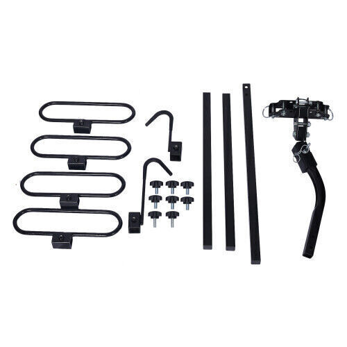 Foldable Hitch Mount Bike Rack Stand Bicycle Carrier Platform 2 ...