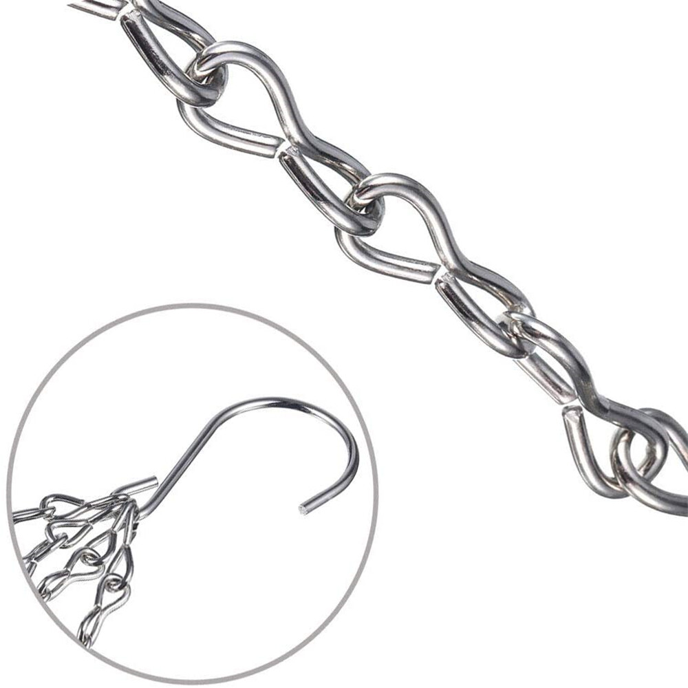 Hanging Chain 4 Strand Replacement Plant Hangers Replacement Chains | eBay