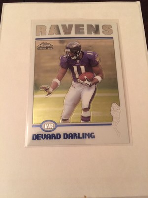 2004 Topps Chrome Devard Darling RC #199 Baltimore Ravens | eBay