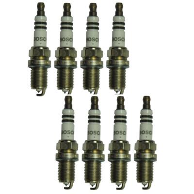 Bosch OE Fine Wire Double Platinum Set of 8 Spark Plugs For Audi R8 RS5 ...