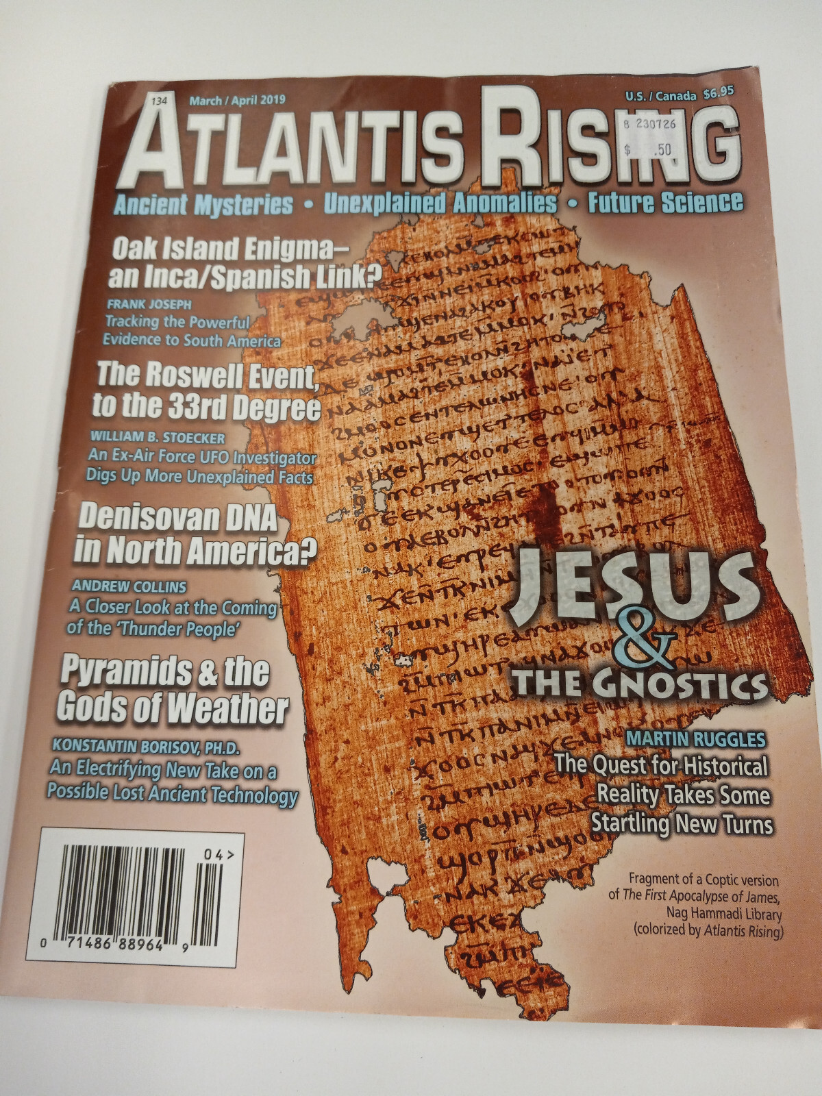Atlantis Rising Magazine Mar/Apr 2019 - Ancient Mysteries - Jesus & The ...