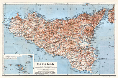 Reproductions - 1912 Original Antique Map