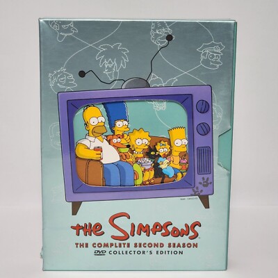 The Simpsons Complete Second Season (DVD 2002 4-Disc Set) Collectors ...