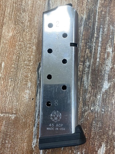 Ruger Pistol Handgun Magazine 45 ACP 8 Round | eBay