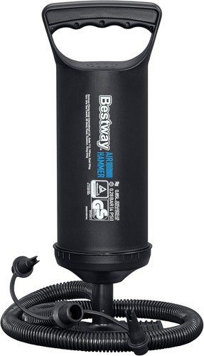 Bestway Air Hammer Inflation Pump 10,8 x 8,8 x 30 cm, black | eBay