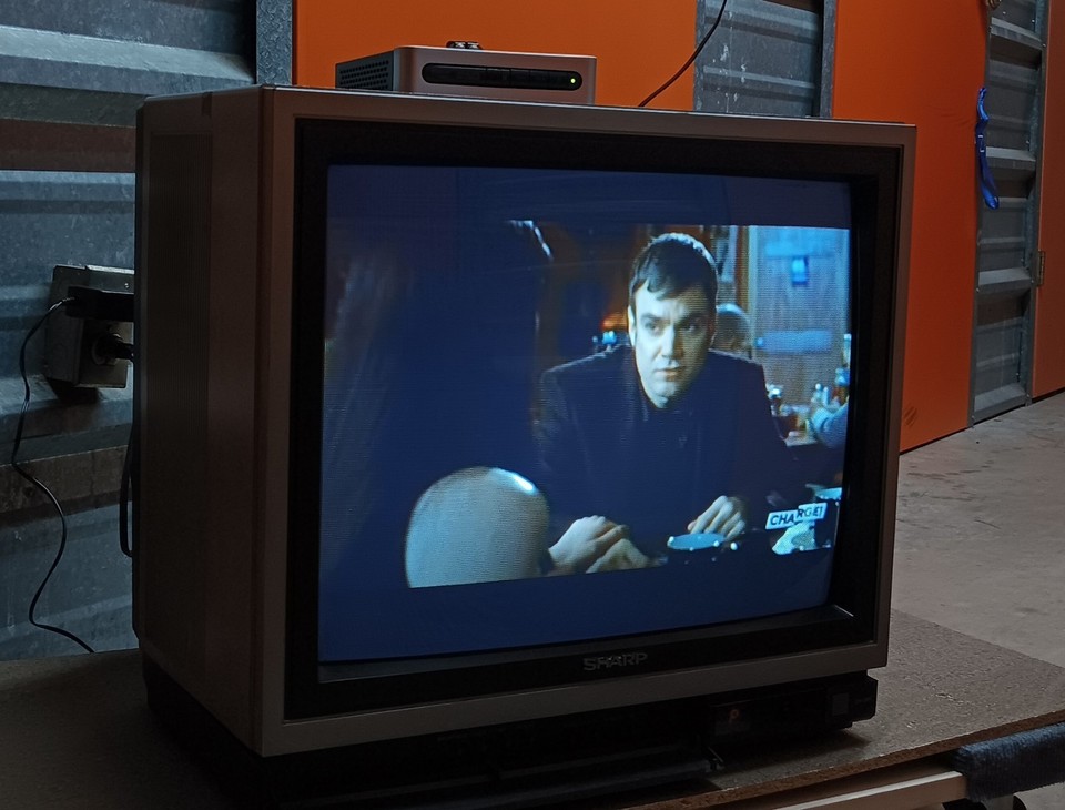 Vintage Sharp Linytron 20KV555 CRT Television Working Rare Japan | eBay