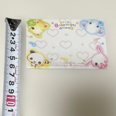 Heisei Retro Baby angel animals memo paper 41 sheets no cover | eBay