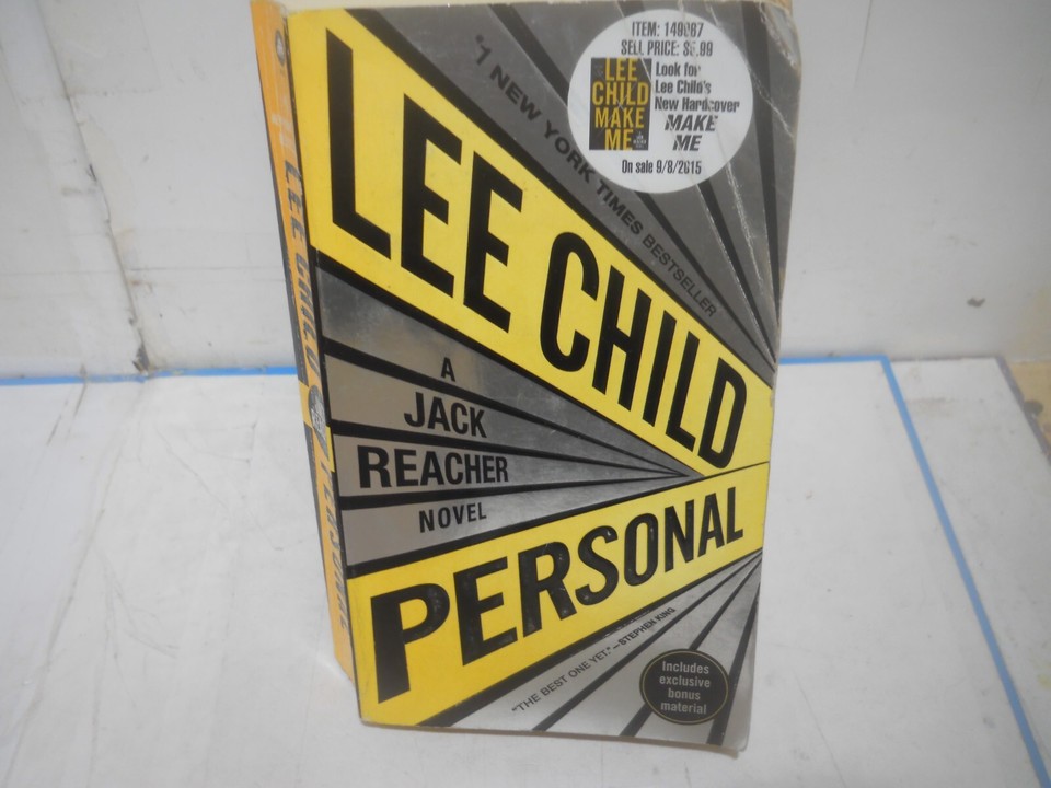 Lot of 6 Lee Child Novels ~ VG PBS ( Tall Format) no duds~ Ships Boxed ...