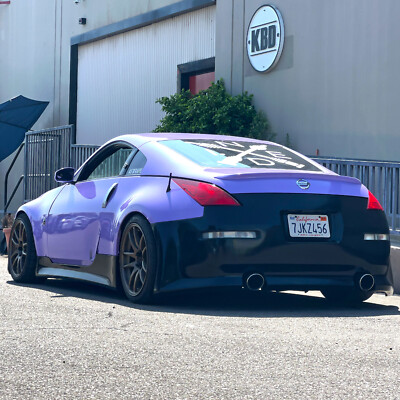 KBD Body Kits VTX Style Polyurethane Rear Bumper Fits Nissan 350Z 2003 ...