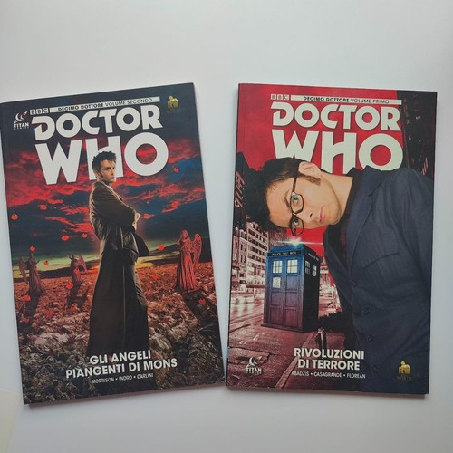 Doctor Who Book Fumetto ITA Decimo dottore volume 1 - 2 RW Lion - Titan ...