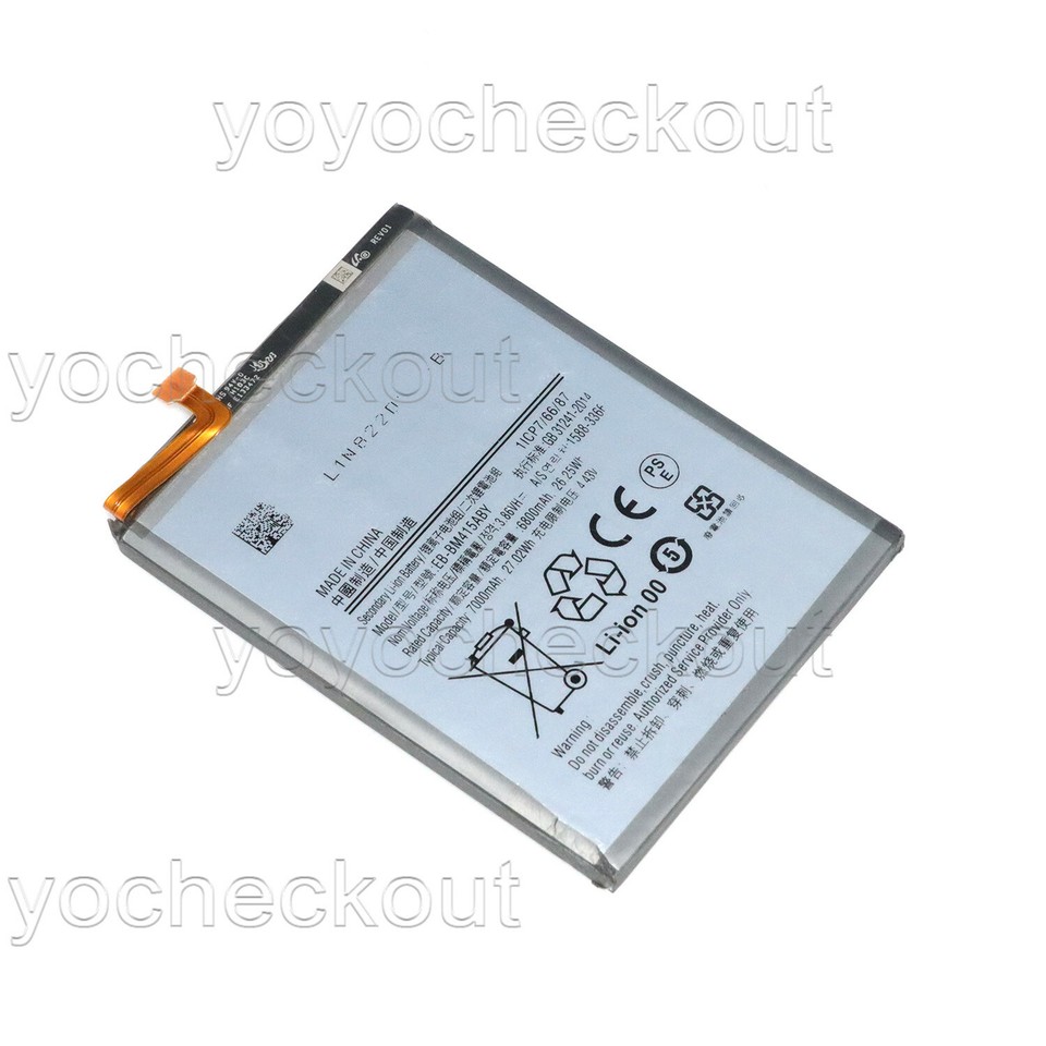 For Samsung Galaxy M62 SM-M625F/DS Replacement EB-BM415ABY Battery Tool ...