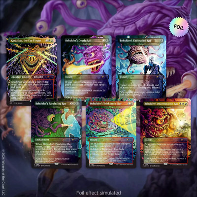 MTG Secret Lair Dungeons & Dragons: Death is in the Eyes of the ...