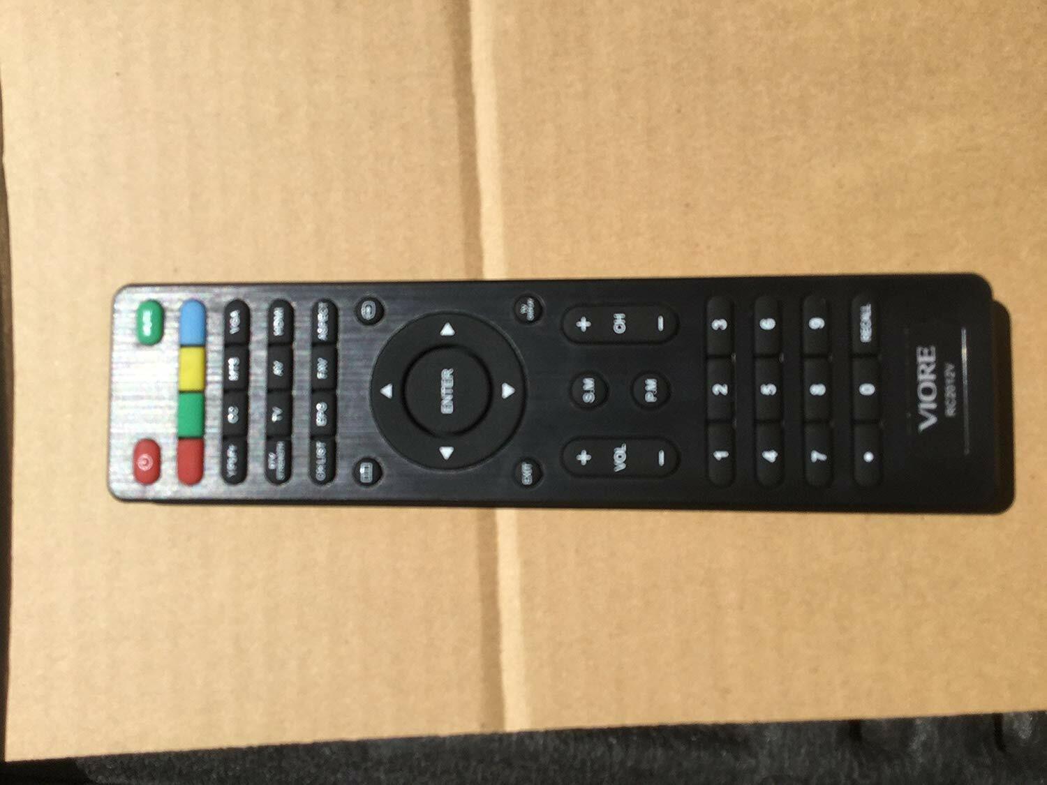 VIORE RC2012V LED19VH50 LED19VH50M LED22VH50 LED22VF50 LED26VF50 TV ...