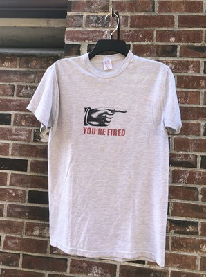 VTG Donald Trump NBC Your Fired Apprentice Size Small Mens T-Shirt ...