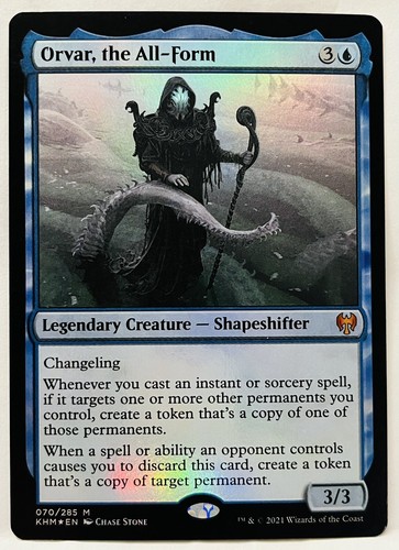 MTG-Orvar, the All-Form #70- FOIL-Kaldheim (KHM)- NM | eBay