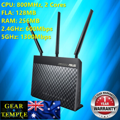 OEM Asus DSL-AC68U AC1900 Dual Band ADSL2+ VDSL FTTN Modem Wireless ...