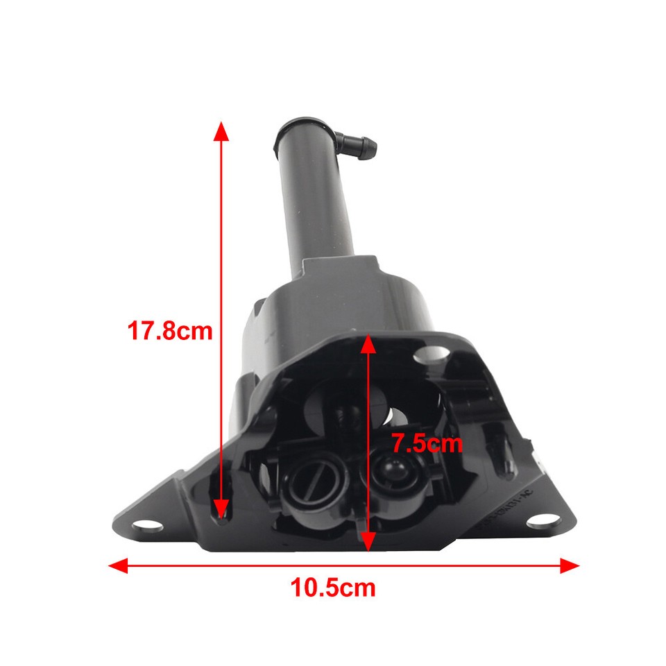 Pair Front Headlight Washer Nozzle Jet T2H3656 T2H3654 For Jaguar XF F ...