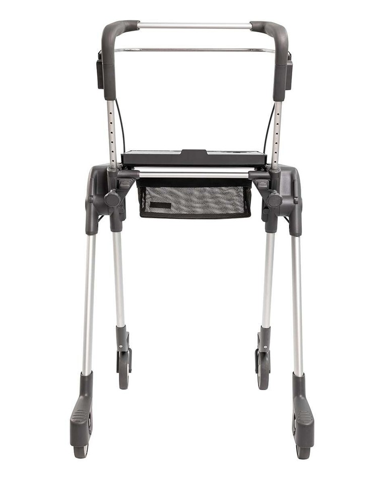 Topro Hestia Indoor Trolley Walker with tray and bag Rollator Walking ...