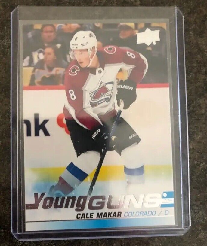 2019-20 Upper Deck Cale Makar Young Guns Chaser Packs Details In ...