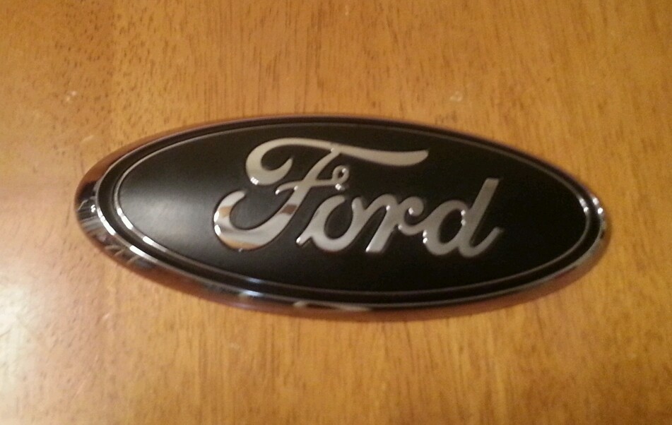 2011-2016 Ford F250 Tailgate Emblem | Matte Black | 7" | Rear | Genuine ...