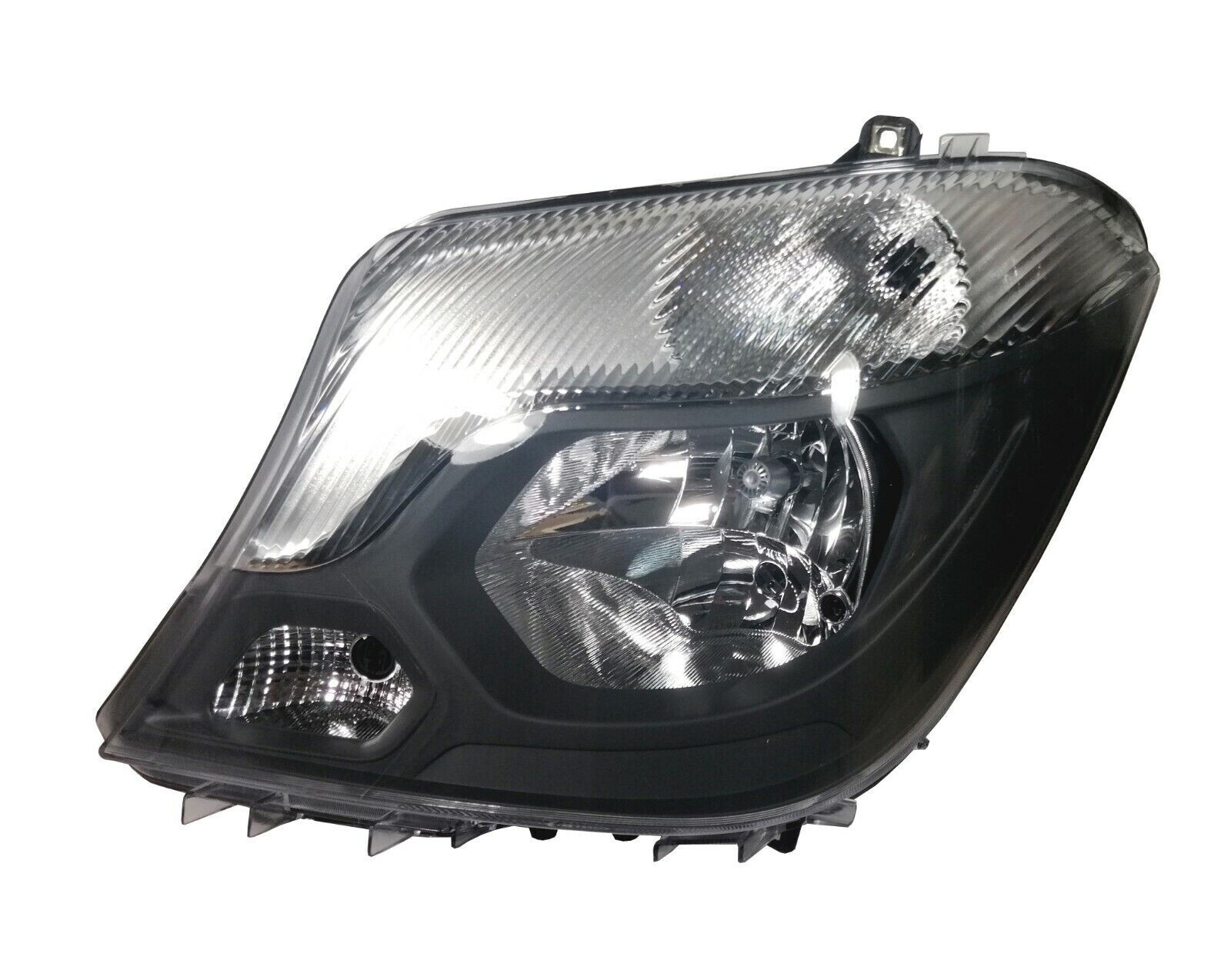 Pair For Mercedes Sprinter 2013+ W906 Front Headlights Lamps O/S + N/S ...