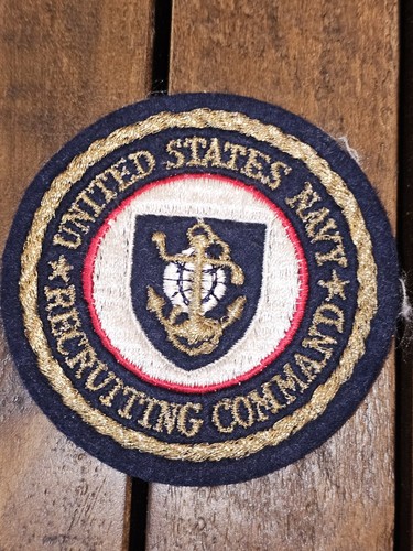 1960s 70s USN Navy Recruiting HQ Command Patch L@@K!!! | eBay