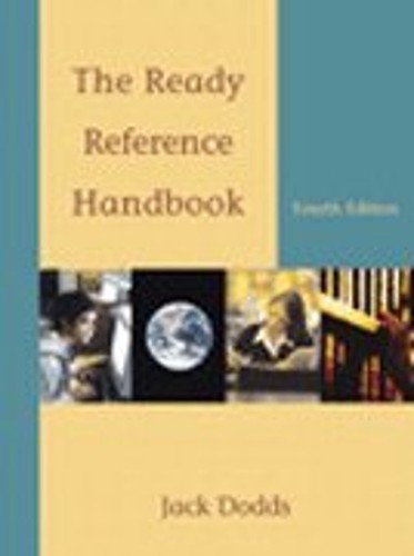 The Ready Reference Handbook Spiral Jack Dodds 9780618917990| eBay