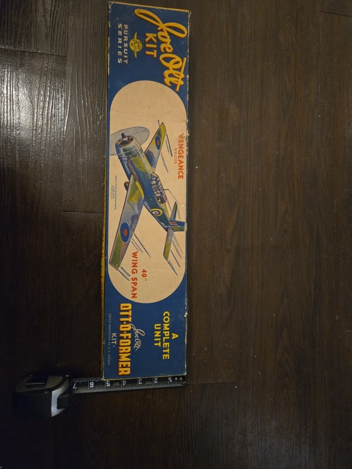 Joe Ott Vengeance Vultee Ott-O-Former Model Airplane Kit 40” Wing Span ...