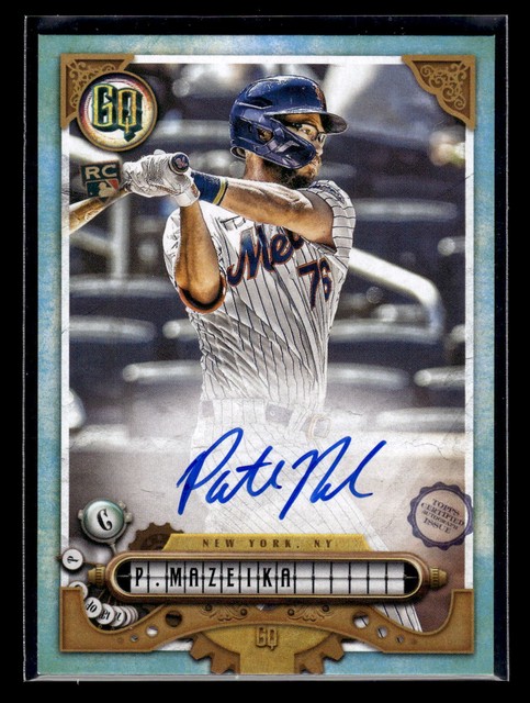 2022 Topps Gypsy Queen - Gypsy Queen Autographs Blue #GQA-PM Patrick ...