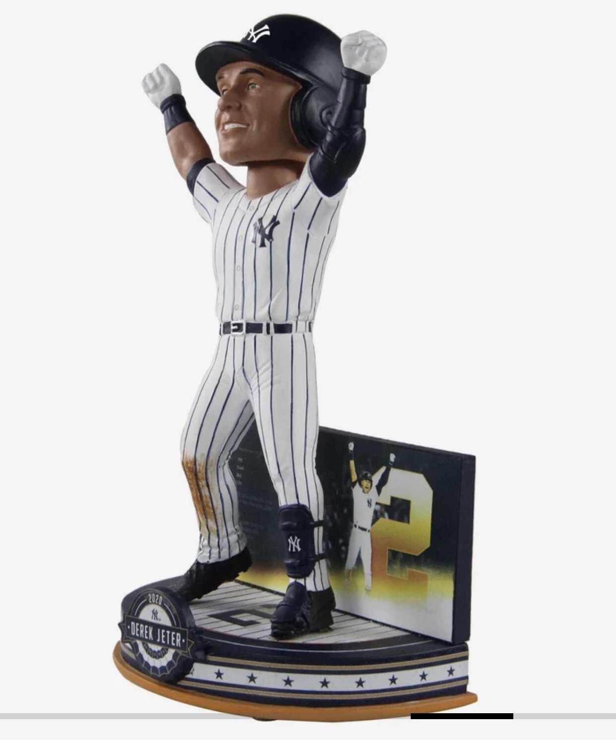 Derek Jeter New York Yankees HOF Career Stats Bobblehead Presale Ships ...