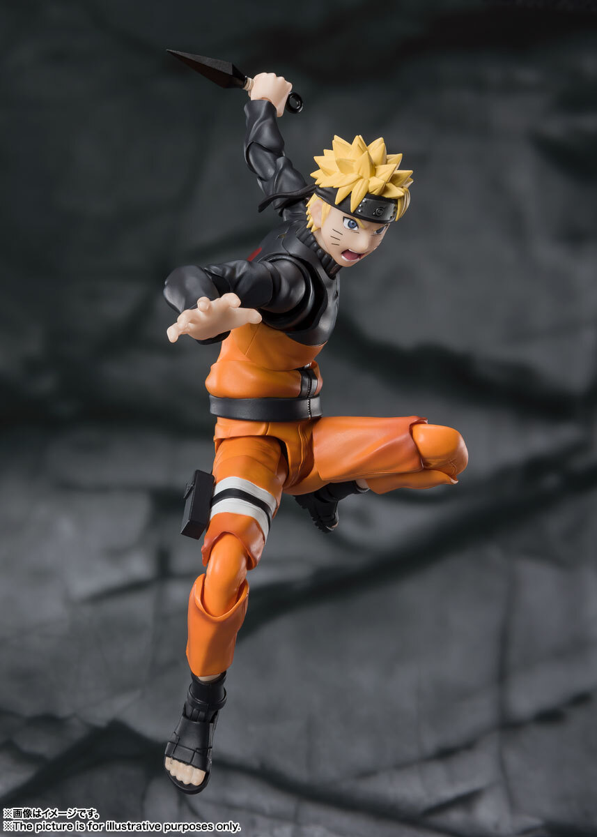 Buy IN STOCK Bandai S.H.Figuarts SHF Naruto Shippuden NARUTO UZUMAKI ...