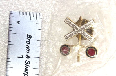 Railroad Pin Operation Lifesaver Grade Crossing Safety Pin Vintage New ...