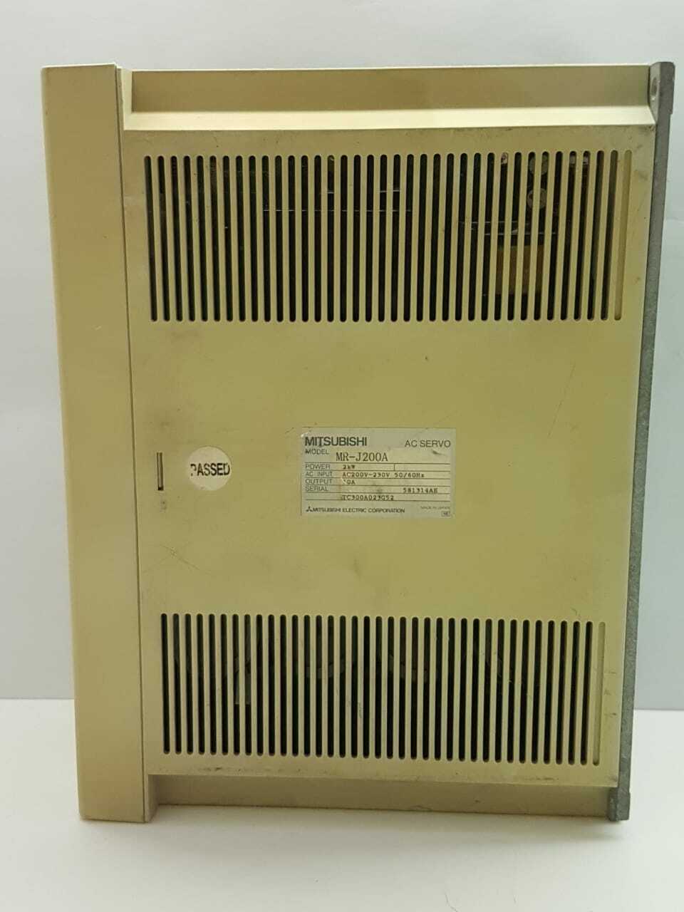 Mitsubishi MR-J200A AC Servo Drive Melservo-J 200A AC200V-230V | eBay