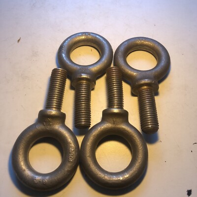 (4) Ken Forging 3/4-10 Drop Forged Eye Bolts Lifting Rings | eBay