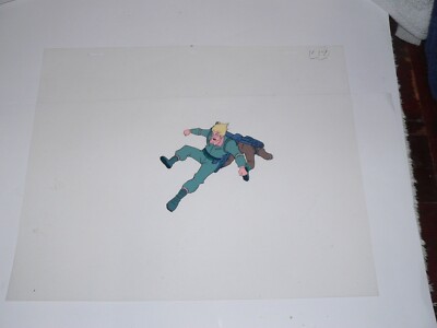 The Real Ghostbusters 1986 Production Animation Hand Painted Cel Egon ...