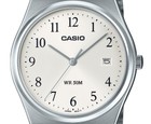 Casio Standard Analog Stainless Steel White Dial Quartz MTP-B145D-7B ...
