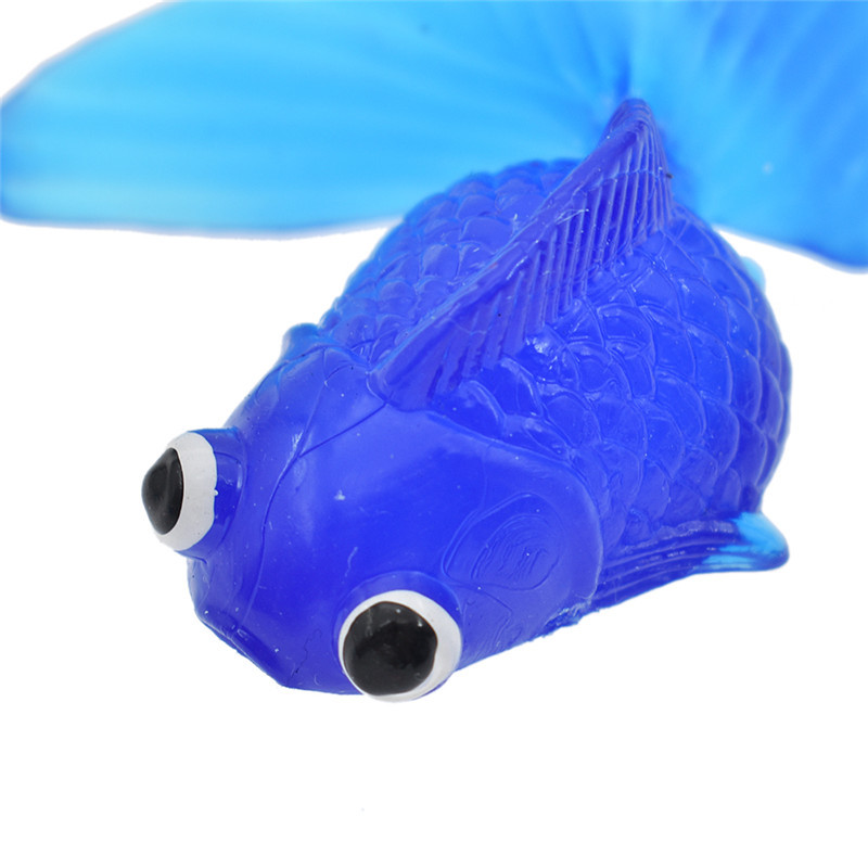 6x2.5cm Simulation Fake Fish Goldfish Artificial Fishing Tank Aquarium ...