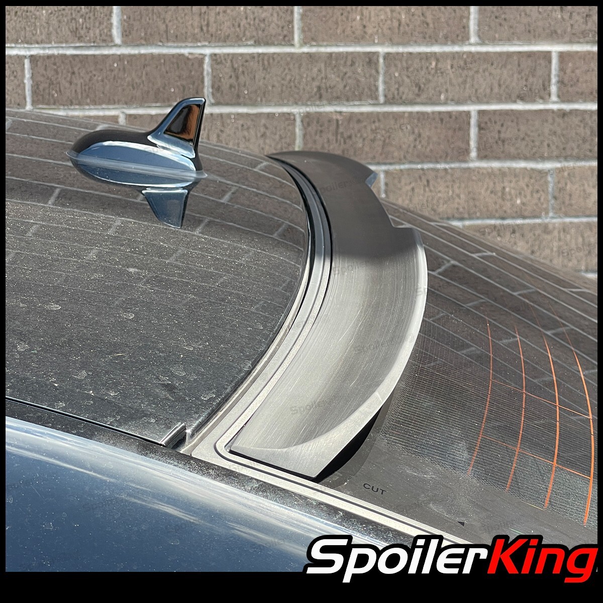 Rear Roof Spoiler Window Wing (Fits: Mercedes Benz S Class W221 2007 ...