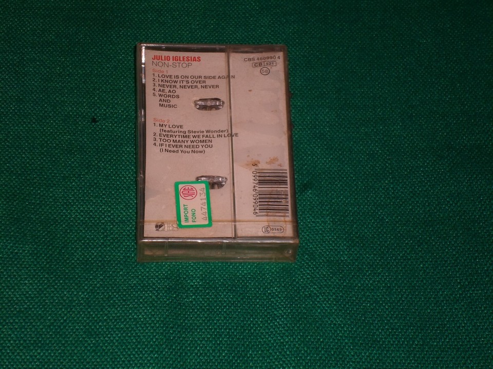 Julio Iglesias– Non-Stop Cassette Sealed | eBay Australia