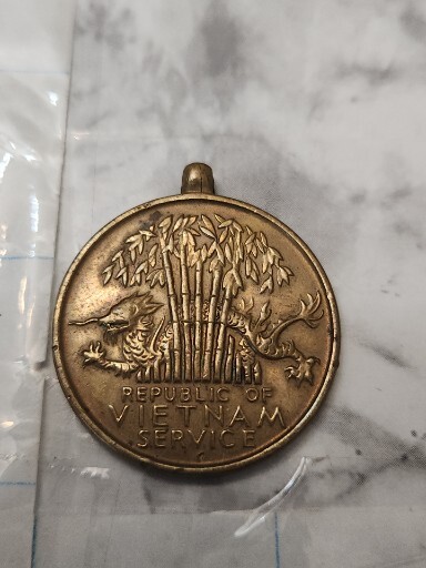 The Republic of Vietnam Service Medal (VSM) Vintage Military Award ...