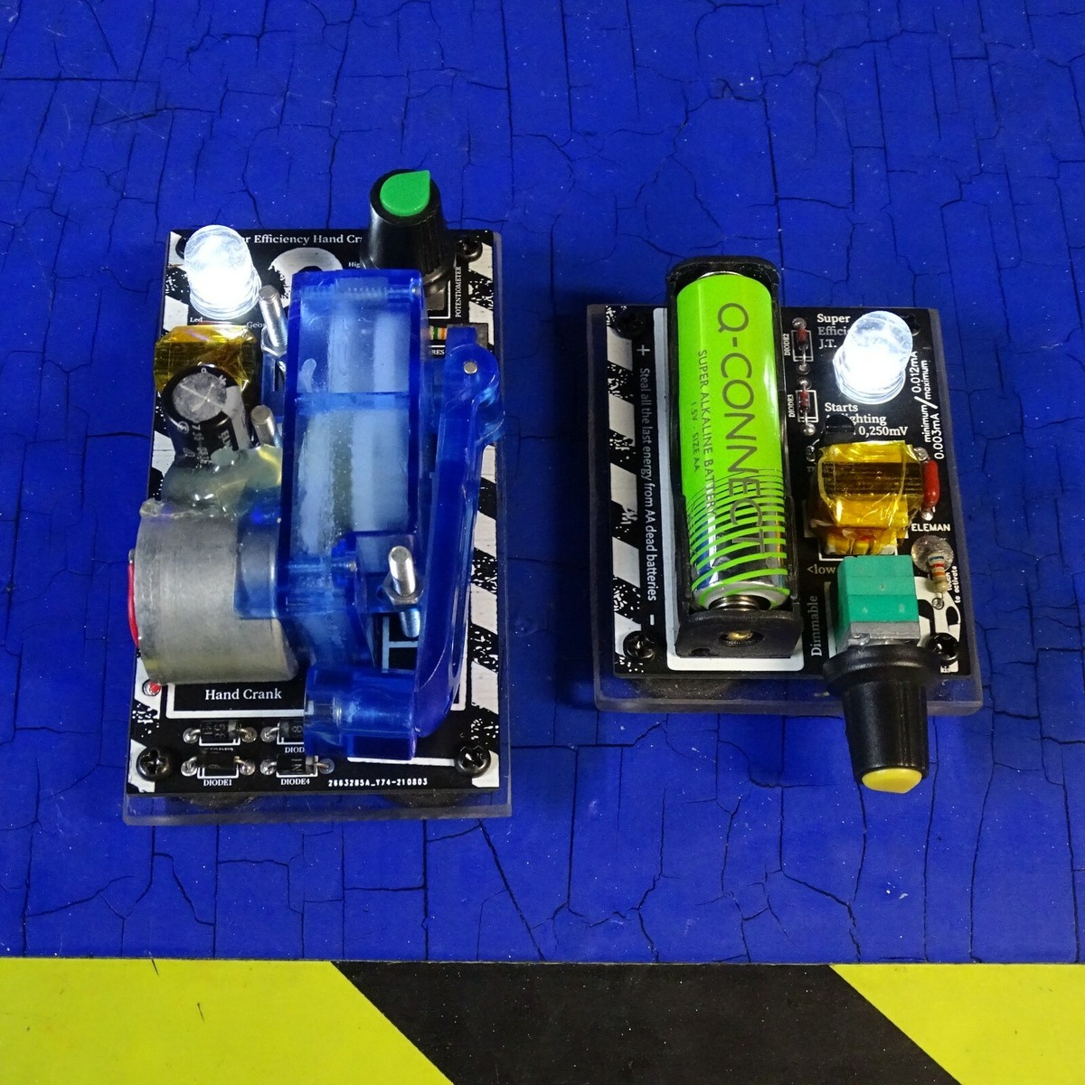 Joule Thief Supercapacitor