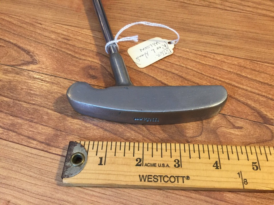 Wilson Blade Putter - Steel Shaft - Wilson Putter Grip - Reversible ...