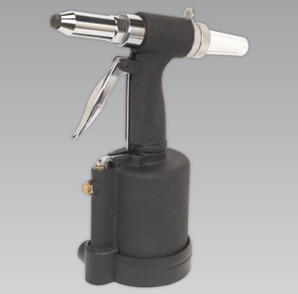Sealey SA314, Air Riveter 1/4" Steel Aluminium & Stainless Steel Rivets ...