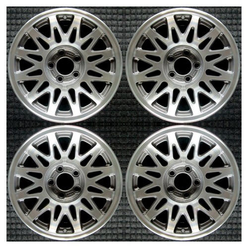 Set 1998 1999 2000 2001 2002 Lincoln Town Car OEM 16 Charcoal Wheels ...
