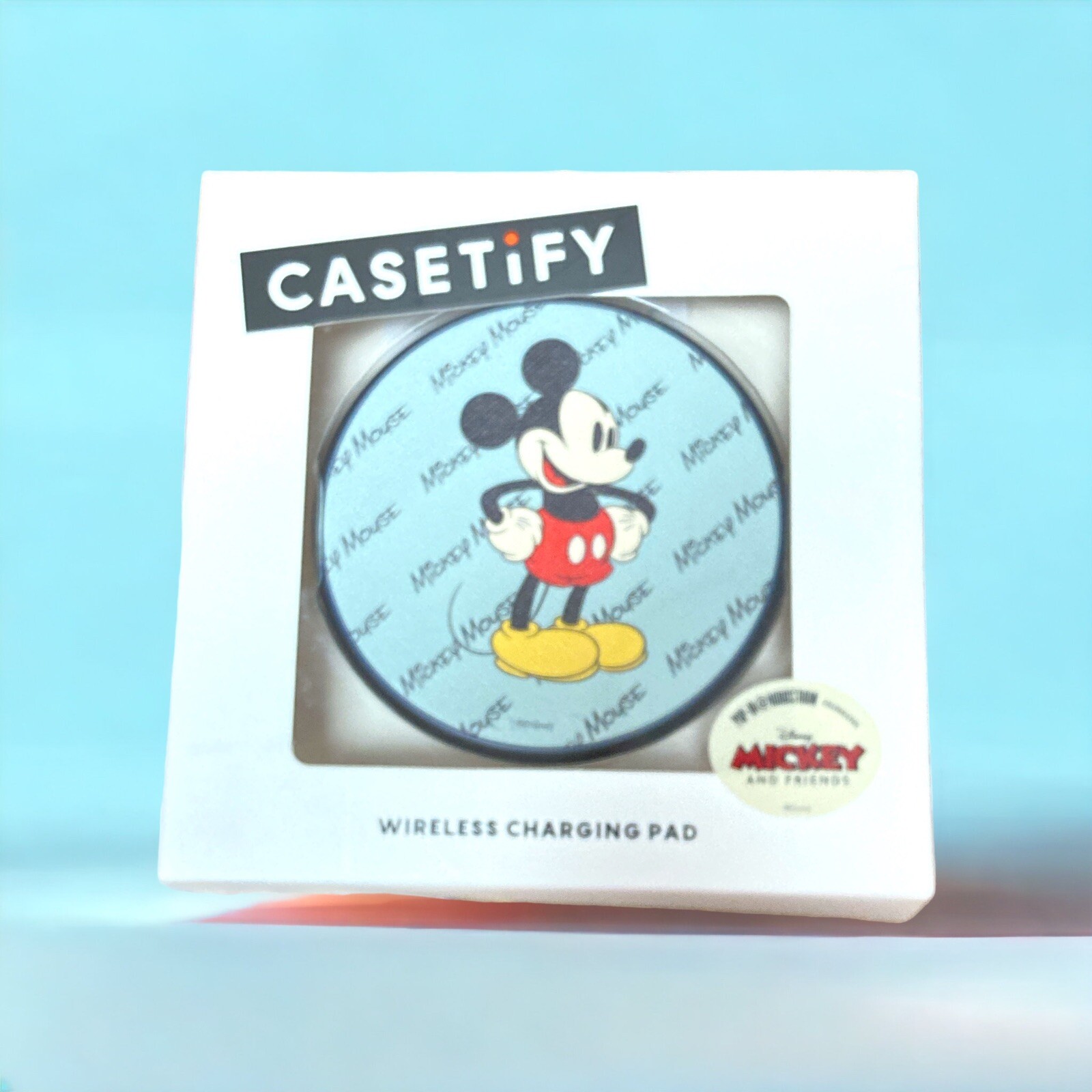 Casetify Disney Wireless Charging Pad Mickey Mouse iphone charger NEW ...