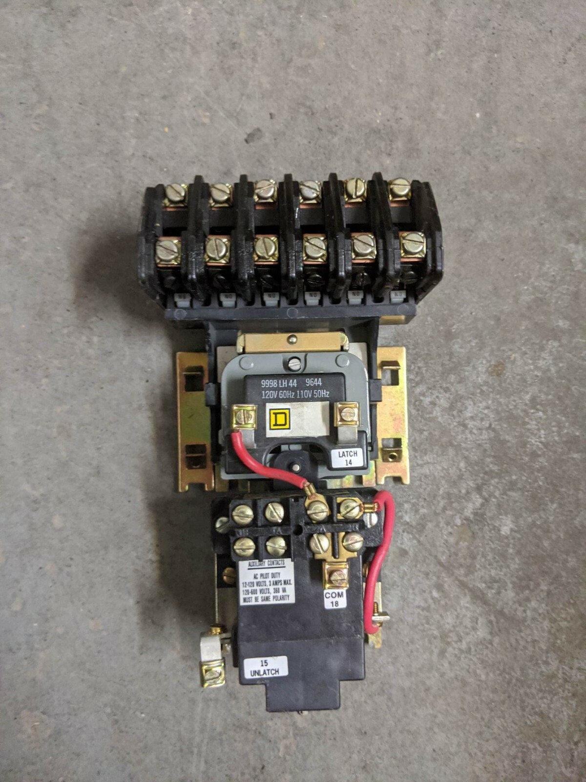 Square D Lighting Contactor 9998 | Shelly Lighting