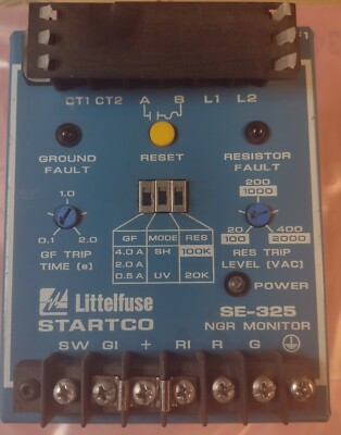 Littelfuse Startco SE-325 Neutral-Grounding-Resistance Monitor | eBay