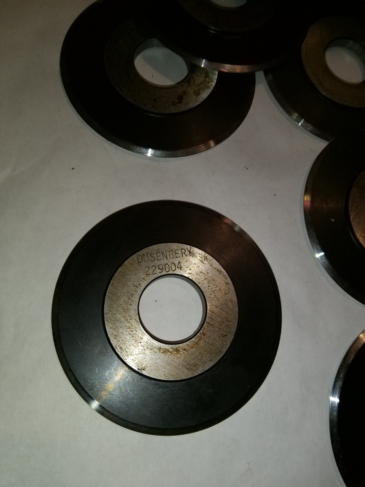 NEW LOT OF 8 GENUINE DUSENBERY 229004 CIRCULAR SLITTER SCORE KNIVES | eBay