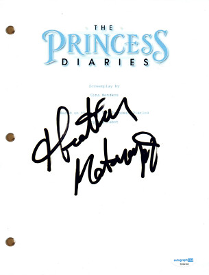 Heather Matarazzo “The Princess Diaries” Signed Autograph Full Movie ...