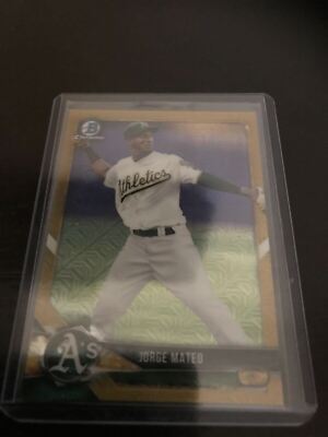 Bowman Chrome Gold Jorge Mateo Mega Box SSP A’s Orioles Padres /50 | eBay